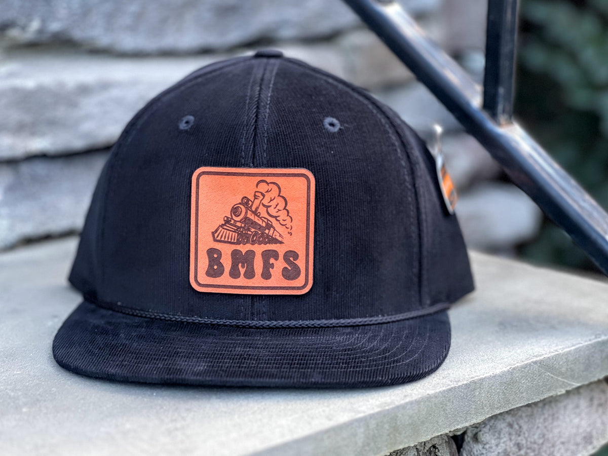 BMFS Train Leather Patch Hat – State of Panic